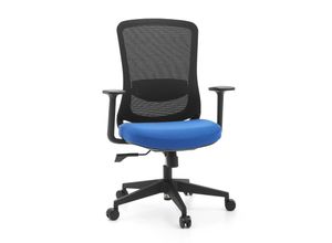 4064323108610 - Home Office Bürostuhl Sedito Stoff   Netzstoff mit Armlehnen