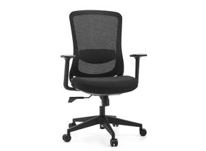 4064323108597 - Home Office Bürostuhl Sedito Stoff   Netzstoff mit Armlehnen