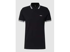 4043143826102 - Regular Fit Poloshirt mit Label-Stitching Modell Paddy