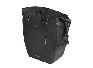 8715019185281 - BASIL Fahrrad-Einzelpacktasche Rivo M MIK Hooks schwarz