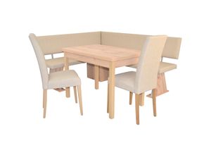 4046884105215 - möbel direkt online 4tlg Eckbankgruppe Schenkelmaß 150x182 cm
