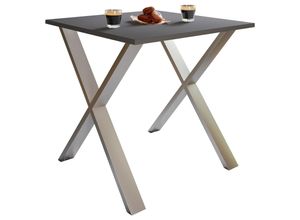 4051814433313 - Premium Holz Esstisch H 76 x B 80 x T 50 cm Küchentisch Speisetisch Tisch Xona X