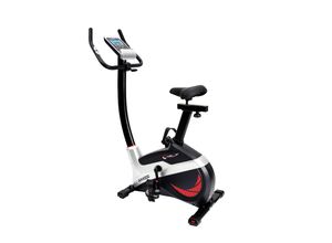 4044163020075 - CHRISTOPEIT SPORT Heimtrainer Ergometer AX 4000 Farbe Schwarz Silber Rot - B-Ware Transportschaden