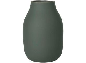 4008832657047 - Dekovase BLOMUS COLORA Vasen Gr B H T 14 cm x 20 cm x 14 cm Ø 14 cm grün (grün (agave green)) Deko-Vase Blumenvasen Vasen