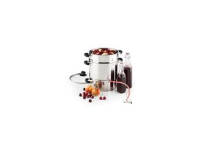 4260486159388 - Applebee Dampf-Entsafter elektrisch 1500W Ø25cm 8 Liter Edelstahl