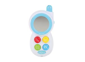 8719904729659 - Toi-Toys LITTLE STARS Baby Telefon mit Spiegel Licht & Sound – interaktives Spielzeug ab 0 Monaten