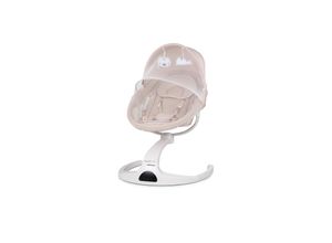 3800933001658 - Babywippe E-Sway Fernbedienung Musik Bluetooth Plüschtiere Timer Gurt beige