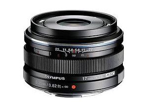 4545350044152 - OLYMPUS Weitwinkelobjektiv MZUIKO DIGITAL 17 mm F18 Objektive passend für & OM SYSTEM MFT Kameras schwarz Weitwinkelobjektiv