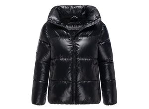 4070448059638 - MARIKOO Damen Winter Steppjacke gesteppt Anorak Puffer Jacket Winterjacke hochschließender Kragen & Reißverschluss Hazalee