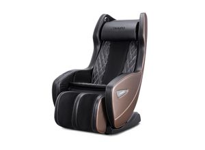 4262478260836 - Naipo Massagesessel Massagestuhl Shiatsu und Luftdruckmassage mit Taillenwärme Ergonomisches L-Design und 15 Min Timer Bluetooth-Lautsprecher Platzsparender Relaxstuhl für Zuhause und Büro