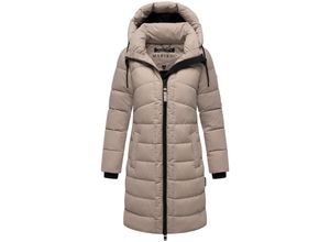 4070448062775 - MARIKOO Damen Winter Jacke Steppmantel Parka Mantel Anorak Winterjacke warm gefüttert abnehmbarer Kapuze Kaltnäschen