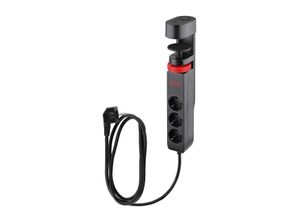 4030152953868 - Steckdosenleiste Olympia IOIO SL 3000 3-fach + 2 x USB-A und 1 x USB-C Kabellänge 15 m Polypropylen schokobraun