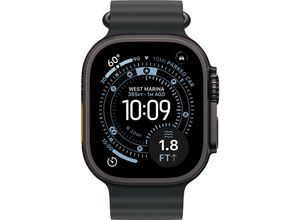 0195950609967 - Apple Watch Ultra 3 GPS + Cellular 49mm Schwarz Titanium Case mit schwarzem Ocean Band
