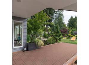 4058166018618 - WPC Bavaro Terrassenfliesen 11 Stck 30x30 cm 1m² hellbraun