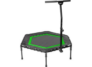 4048268109970 - SPORTPLUS Fitness Trampoline mit patentiertem Klappmechanismus SP-T-111F-Grün