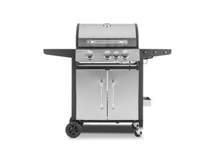 4060656153969 - Tomahawk 31 S Gasgrill 3x36kW Brenner+27 kW 60x45cm Grill Edelstahl
