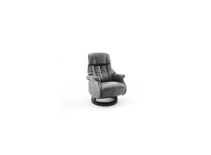 4027207117603 - iNNoSeat by MCA + CALGARY COMFORT Relaxer Relaxsessel Fernsehsessel XL elektrisch - versch Farben - Schlamm Schwarz
