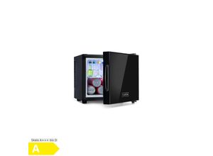 4060656156908 - Frosty Mini-Kühlschrank eec a Spiegelglastür 10 Liter schwarz - Schwarz - Klarstein