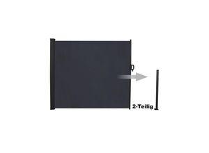 4039214052785 - Seitenmarkise Windschutz Markise Sichtschutz Sonnenschutz Wintergarten 300 L x H160cm