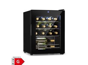 4060656526930 - Shiraz 16 Uno Weinkühlschrank 42l Touch-Bedienfeld 131W 5-18°C Schwarz 16 Flaschen 1 Kühlzone
