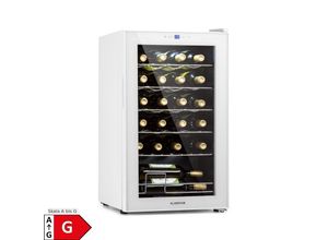 4060656527067 - Shiraz 24 Uno Weinkühlschrank 63l 24Fl Touch-Bedienfeld 5-18°C Weiß 24 Flaschen 1 Kühlzone