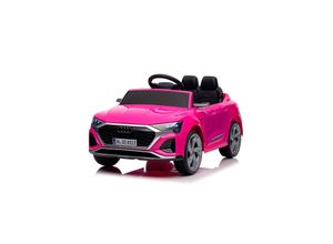 3800933002693 - Kinder Elektroauto SUV Audi SQ8 Fernbedienung Doppelmotorantrieb Gurt pink
