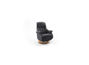 4027207104528 - iNNoSeat by MCA + CALGARY COMFORT Relaxer Relaxsessel Fernsehsessel L manuell - versch Farben - Schwarz Natur