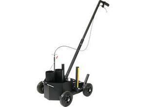 4005546742274 - Markierwagen DURALINE® EasyTrack für 2 Dosen mit jeweils 750 ml Strichbreite 40-100 mm höhenverstellbare Griffstange schwarz