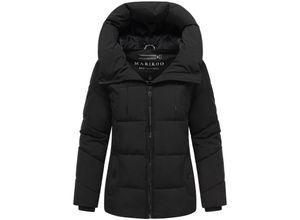 4070448064007 - MARIKOO Damen Winter Steppjacke Winterjacke gesteppt warm fleece gefüttert Kuscheltatze