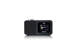 8711902086420 - DAB+ FM Radiowecker mit Farbdisplay Sleep-Timer und Doppelalarmfunktion Schwarz