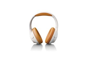 8711902082651 - HPB-830GY - Wireless Bluetooth Headphones with Active Noise Cancelling and built-in microphones - Grey White