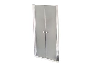 4058166006967 - Pendeltür lavea 105x195cm Milchglas i Nischentür Duschtür Duschwand - Home Deluxe