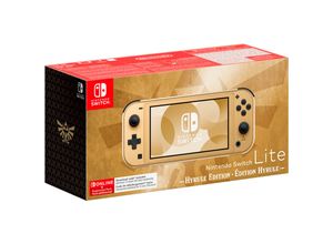 0045496453893 - NINTENDO SWITCH Spielekonsole Lite – Hyrule-Edition Spielekonsolen goldfarben (gold) Bestseller