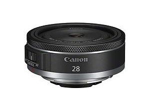 4549292219487 - CANON Objektiv RF 28mm F28 STM Objektive silberfarben (schwarz silber) Objektive