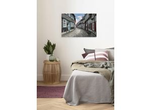 4055065031854 - Leinwandbild Keilrahmenbild - Narrow Trails - Größe 60 x 40 cm Baum Berge Blumen Blätter Foto Jahreszeiten Landschaft Meer Natur Palmen Strand (Packung 1 St) 60x40 cm (Breite x Höhe) Keilrahmenbild bunt