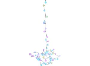 4056422338098 - LED-Lichterkette AM DESIGN Kugel Lichterketten Gr Kabellänge 5 m x Gesamtlänge 75 m bunt (bunt blau gelb gelb) Lichterketten und Lichtschlauch