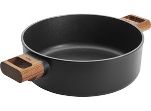 4054359043900 - Kasserolle WOLL MADE IN GERMANY Eco Logic QXR schwarz (schwarz natur) Ø24cm Töpfe