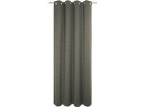 4004567394165 - Vorhang WIRTH Trondheim 328 g m² grau (taupe wohnzimmer) B132cm H245cm Chenille Polyacryl Gardinen nach Maß