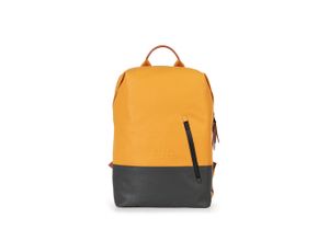 4250394974692 - Notebook-Rucksack AUNTS & UNCLES Rucksack Hamamatsu Kinder Gr B H T 11cm x 40cm x 26cm onesize mustard Baumwolle Canvas Taschen