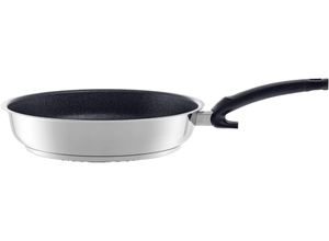 4009209374741 - Bratpfanne FISSLER Adamant premium Edelstahlpfanne beschichtet Pfannen Gr Ø 24 cm grau (anthrazit) Bratpfannen induktionsgeeignet kratzfeste Antihaft-Beschichtung Made in Germany