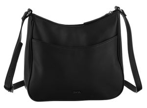 4054928905684 - Umhängetasche ARA ESTHER Damen Gr B H T 28cm x 245cm x 7cm schwarz Lederimitat Taschen Schultertasche Businesstasche mit Schlüsselhalter