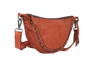 4046478081222 - Hobo HARBOUR 2ND Orly Damen Gr B H T 33cm x 17cm x 10cm braun (cognac) Rindsleder Taschen Umhängetasche Schultertasche Handtasche Damen
