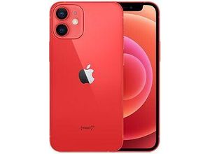 0194252017296 - iPhone 12 mini - (PRODUCT) RED - Smartphone - Dual-SIM - 5G NR - 256GB - CDMA   GSM - 54 - 2340 x 1080 Pixel (476 ppi (Pixel pro )) - Super Retina XDR Display (12 MP Vorderkamera) - 2 x Rückkamera - Rot (MGEC3ZD A)