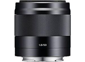 4905524952414 - SONY Objektiv SEL-50F18 E-Mount Standard Festbrennweite Objektive E 50mm F18 OSS APS-C schwarz Objektive
