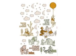 4036834177652 - Wandtattoo KOMAR Winnie the Pooh Woodland - Größe 50 x 70 cm bunt B50cm H70cm Folie Wandtattoos selbstklebend Wandsticker Kinderzimmer