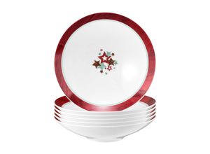 4262517049651 - Pasta-   Suppenteller Life Christmas ø 233 cm 6er Set