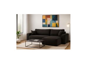 4065680003990 - Inter Trading Ecksofa Austin 272x224 cm Cord Anthrazit Poso 22