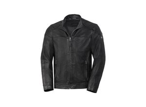9010497263551 - Herren Lederjacke mit Stehkragen