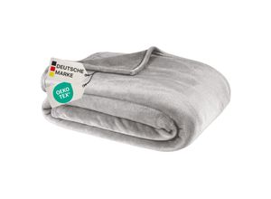 4255636666366 - NYVI Kuscheldecke Cashmere Touch - Extra Flauschig - kuschelweiche & warme Sofadecke für Herbst & Winter Größe180x220 cm FarbeKiesel