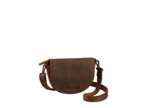 4036266294002 - Gürteltasche GREENLAND NATURE Montenegro Damen Gr B H T 20cm x 16cm x 7cm braun (cognac) Rindsleder Taschen 2in1 Gürteltasche und Umhängetasche